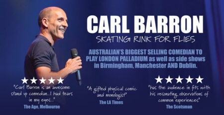 Carl Barron bring his 'Skating Rink For Flies' to the UK ...
