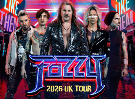 Fozzy announce 2026 UK tour dates - TotalNtertainment