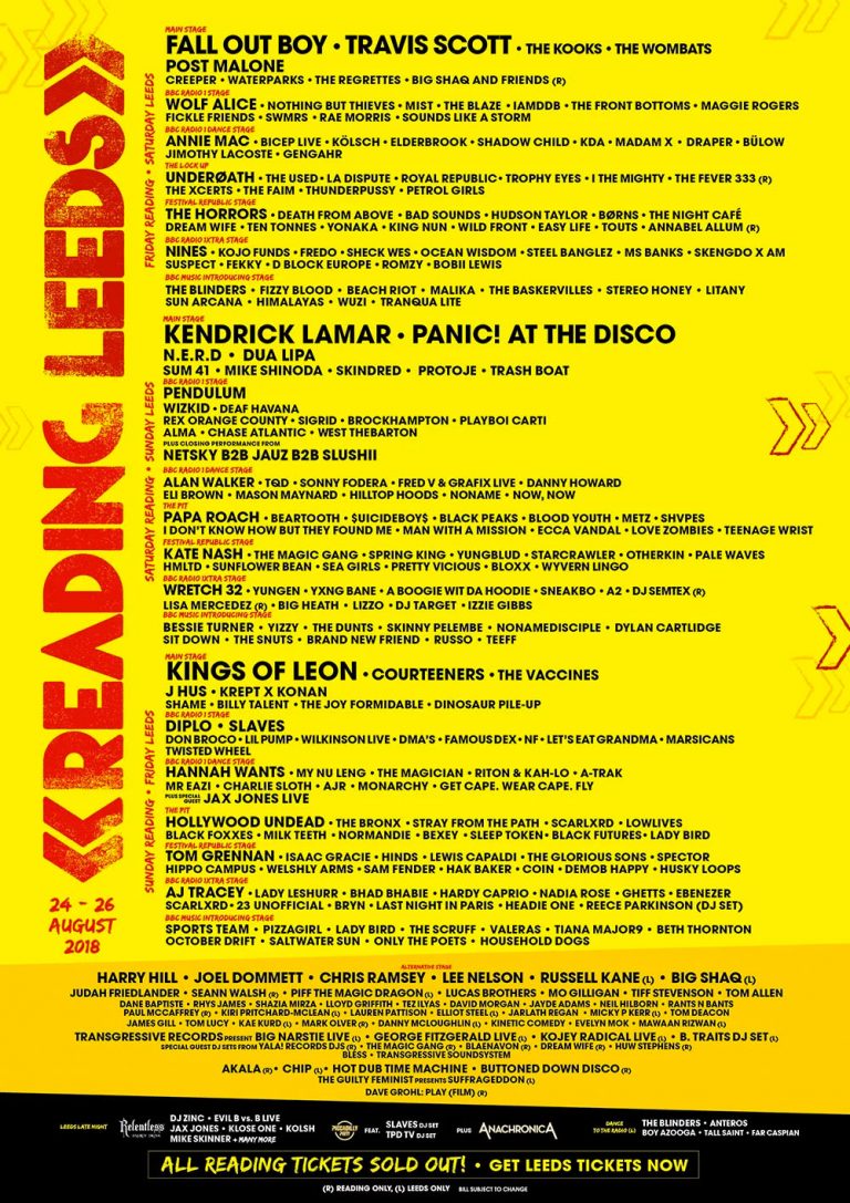 Leeds festival line up promises unmissable weekend for fans ...