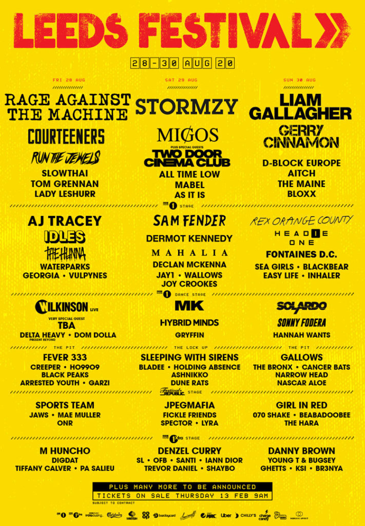Reading and Leeds Festival announce headliners - TotalNtertainment