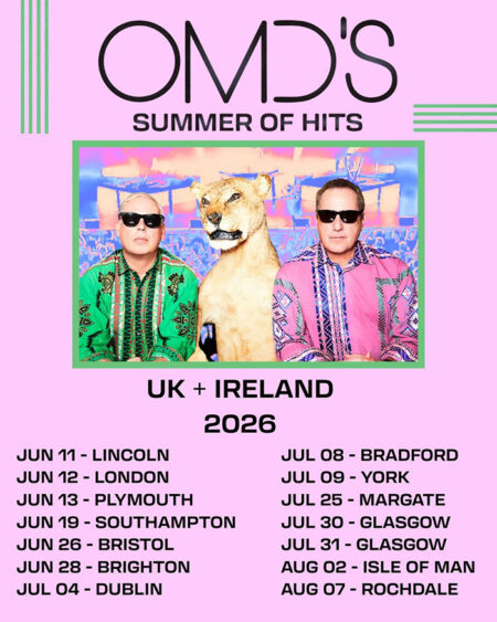 OMD gear up for a celebration on their 'Summer of Hits Tour ...