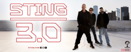 Sting to Release 'STING 3.0 LIVE' Album on 25 April - TotalNtertainment
